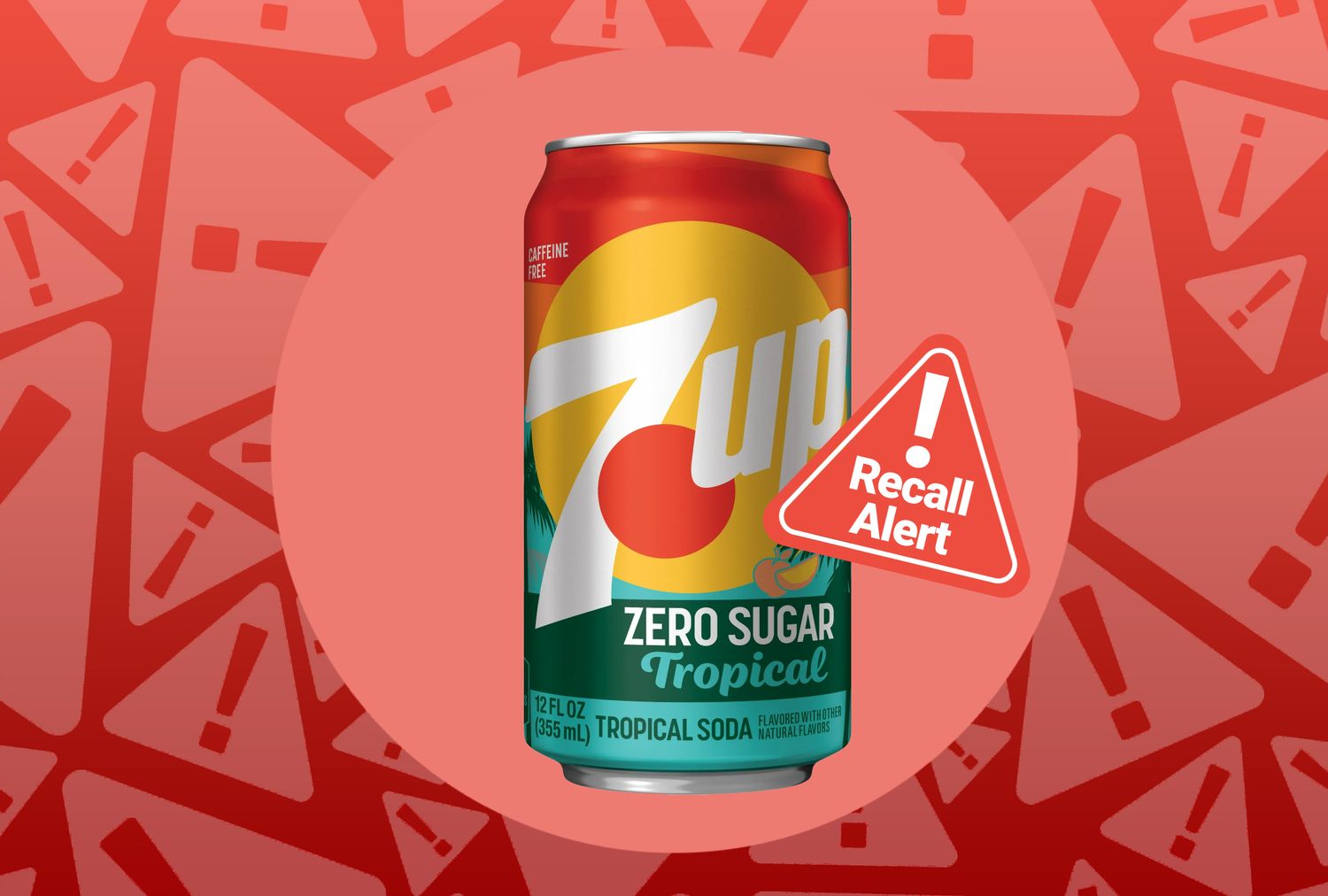 La FDA annonce un rappel sur plus de 20 000 canettes de 7up